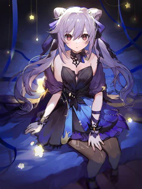 Keqing Genshin Impact Anime Artist Genshin