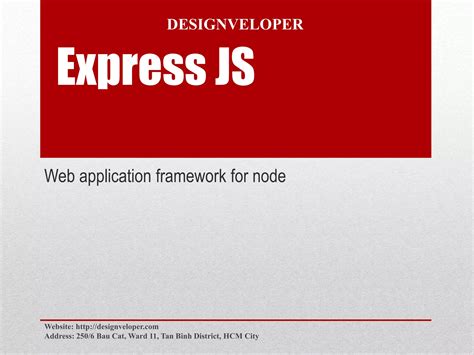 express js ppt