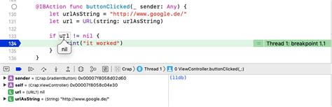 Swift Convert String To Why Is Resulting Variable Nil Stack Overflow