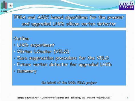 On Behalf Of The Lhcb Velo Project Ppt Download