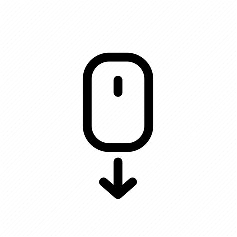Design Mouse Mouse Down Mouse Scroll Down Page Scroll Web Icon