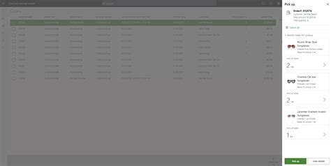 在 pos 中处理客户订单提货 commerce dynamics 365 microsoft learn