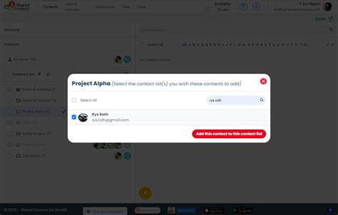 How To Create An Email Group Shared Contacts For Gmail®