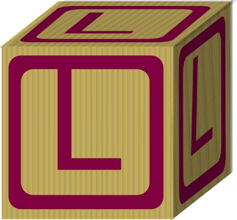 Letter Alphabet Block L Clip Art At Vector Clip Art Online