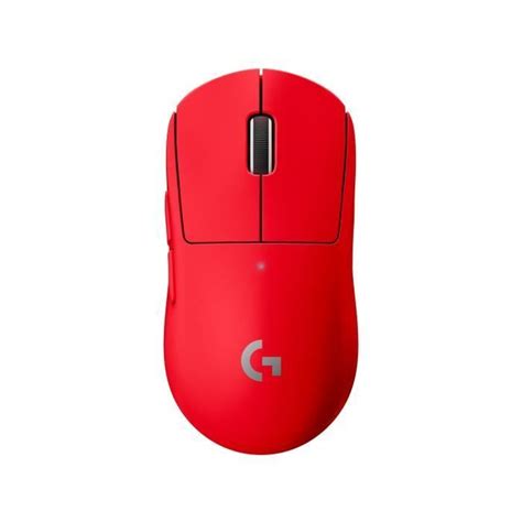 Souris Gamer Droitier Sans Fil Logitech G Pro X Superlight Rouge