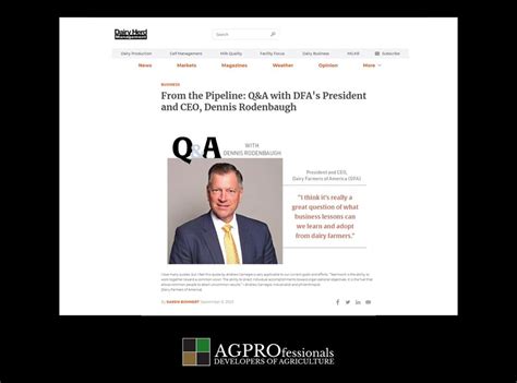 Agprofessionals On Linkedin Recommended Reading Dairy Herd