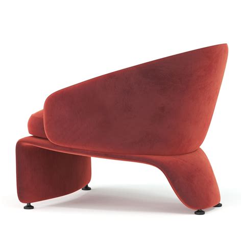 Halley Armchair En 3d Model Cgtrader