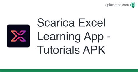 Excel Learning App Tutorials Apk Android App Download Gratuito