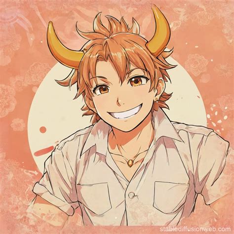 Half Man Half Bull Smiling Stable Diffusion Online