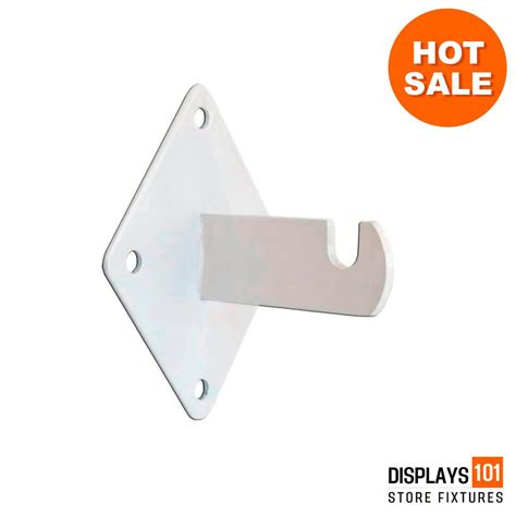 Stylish White Gridwall Mount Brackets Durable And Reliable