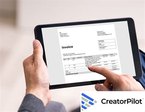 How To Create An Influencer Invoice Creator Pilot