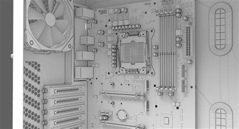 Modelo 3d Pc De Sobremesa Genérica Turbosquid 1292837