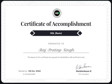 Sql Dataanalysis Hackerrank Learning Careergrowth Techskills