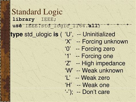 Ppt Vhdl Data Types Powerpoint Presentation Free Download Id3945652