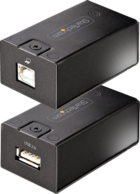 Amazon Com StarTech Com 150m 492ft USB 2 0 Extender Over Cat5e Cat6 Ethernet Cable