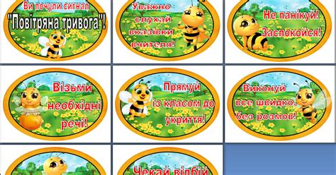 Правила поведінки під час повітряної тривоги для дітей Інші методичні матеріали НУШ