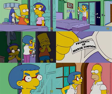 The Simpsons Luann Finds Marges Bra By Dlee1293847 On Deviantart