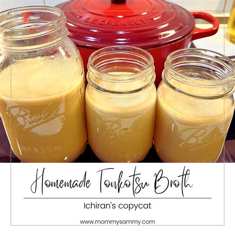 Easy Homemade Tonkotsu Ramen Broth Recipe Mommy Sammy