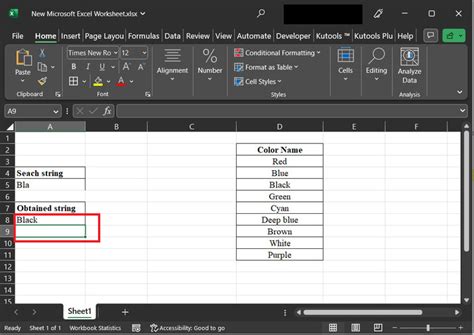 excel 如何查找部分字符串匹配 极客笔记