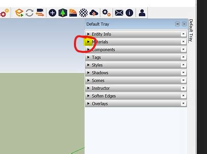 Lost Colour Picker Window SketchUp SketchUp Community