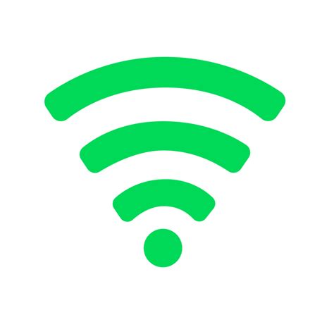 Full Wifi Or Internet Signal Connection Icon 33530043 Png