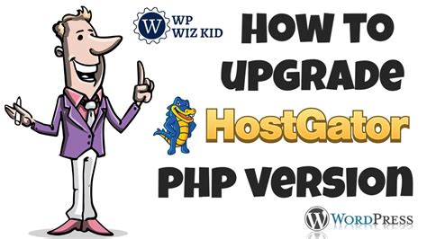 how to upgrade your hostgator php version october 2019 youtube