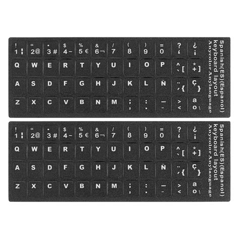 Chrome Delete Spanish Latin American Keyboard Stickers Non