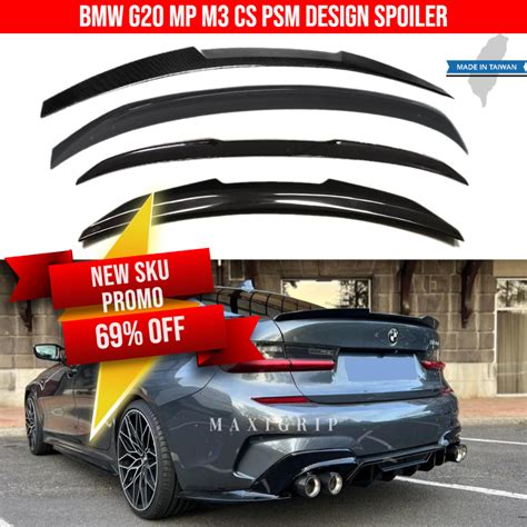 Bmw G20 Spoiler Psm M3 Cs M4 Pro Style Spoiler Bmw G20 Accessories 320i