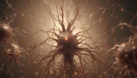 Neural Network Connections Illustrating Synapse And Brain Activity Neurons And Neurogeneis