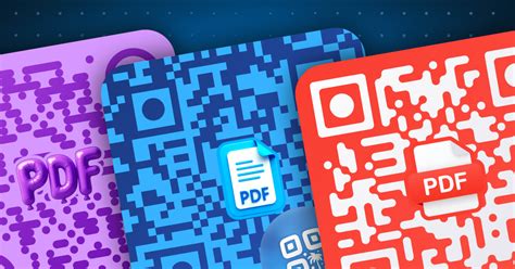 PDF Sticker Colors QR Code Custom Generator