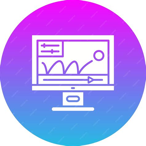 Premium Vector Motion Graphics Icon