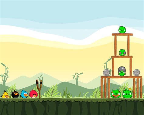 Angry Bird Game Layout Behance