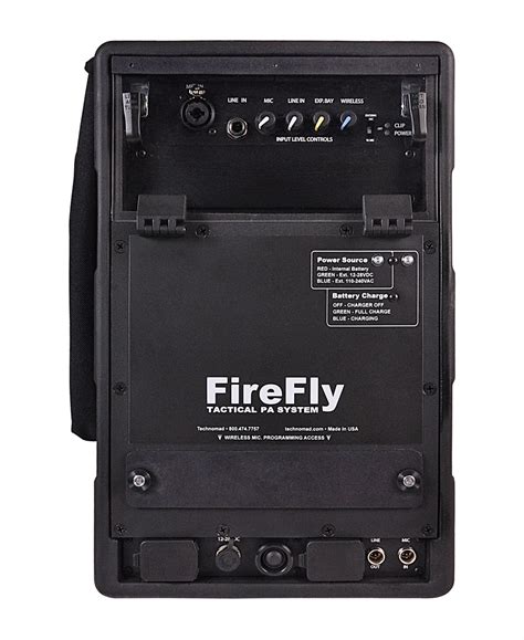 Firefly Rugged Tactical Portable Pa System Manpack Pa Weatherproof Portable Sound Systems