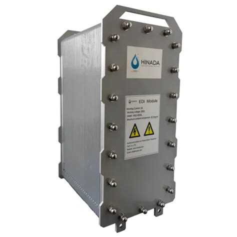 3000lph Edi Module Electrodeionization System For Pure Water Ionpure