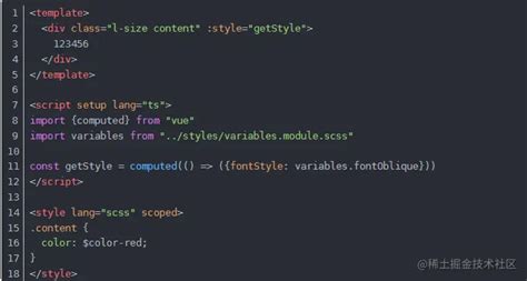 Vue3整合sass1、安装： Npm Install Sass 2、src下创建style目录，存放scss文件 3、 掘金