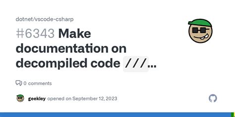 Make Documentation On Decompiled Code XMLDoc And Let Me Hover To