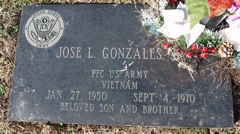 Pfc Jose Luna Gonzales 1950 1970 Find A Grave Memorial