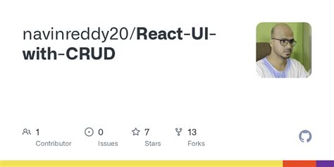 React Ui With Crudsrccomponentscreatejsx At Master · Navinreddy20