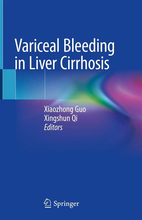 Variceal Bleeding In Liver Cirrhosis 1st Edition Premiumjs Store