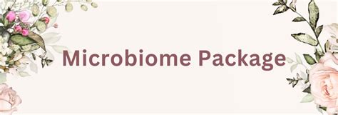 Microbiome Package Happy Hormone Clinic