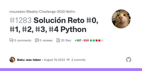 Soluci N Reto Python By Babu Was Taken Pull Request Mouredev Weekly