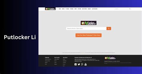 Putlocker Li Navigating The Streaming Landscape