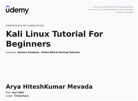 Arya Mevada On Linkedin Kalilinux Cybersecurity Ethicalhacking Infosec Cyberdefense