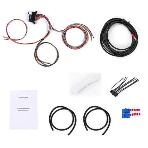 Universal 14 Way Car Modification Wiring Harness 14 Circuit Wiring