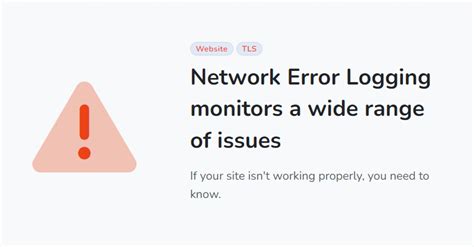 Report Uri Network Error Logging