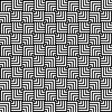 Premium Vector Black And White Seamless Abstract Geometric Overlapping Squares Pattern