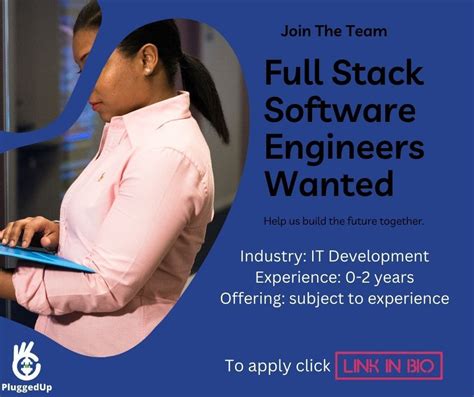 pluggedup on linkedin entryleveljobs fullstackengineer techjobs softwaredevelopment…