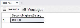 How To Find Second Highest Salary In SQL Intellipaat