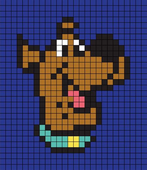 Scooby Doo Pixel Art