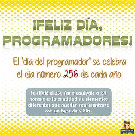 13 De Septiembre De 2022 Día Del Programador Programación Desde Cero